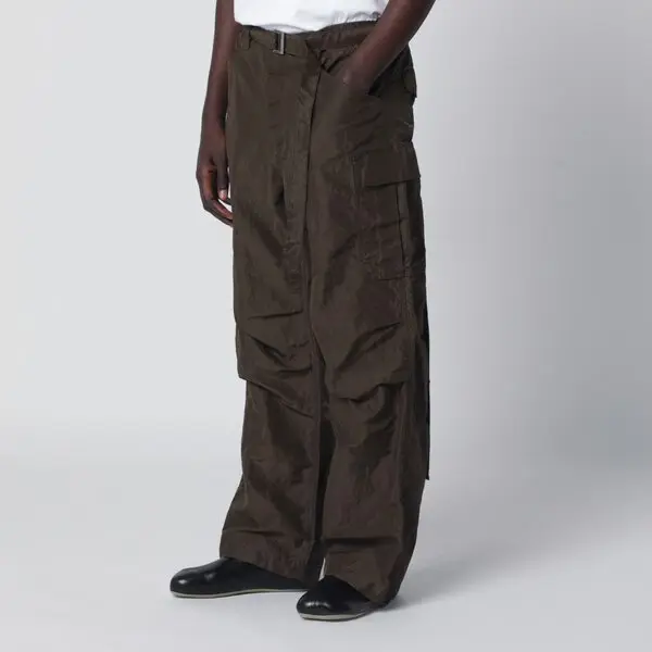Sacai Nylon Cargo Trousers - Green