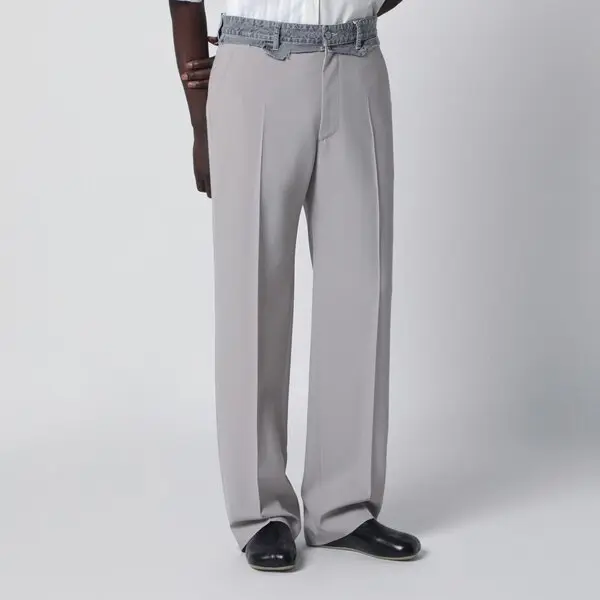 MAISON MARGIELA Wool-blend Trousers