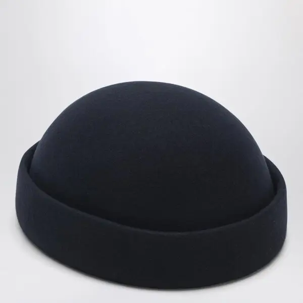 Loro Piana Scotty Cashmere Beanie - Blue