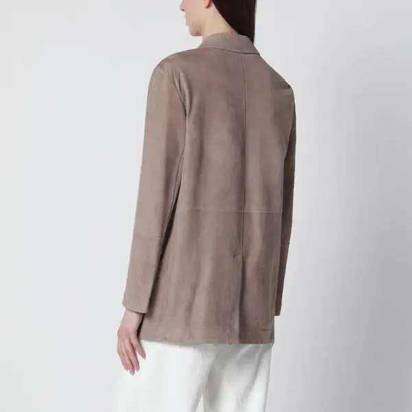Brunello Cucinelli Single-breasted Blazer - Brown