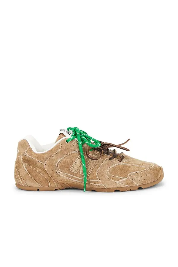 Miu Miu X New Balance Suede Sneakers