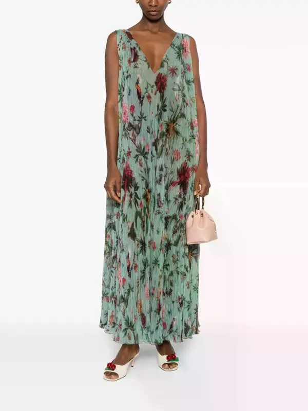La DoubleJ Floral Maxi Dress