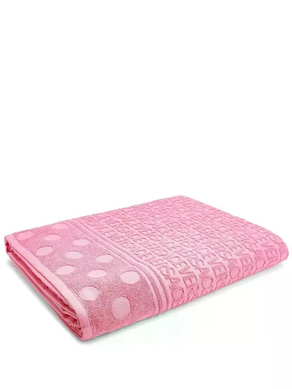 Versace La Vacanza Cotton Towel - Pink