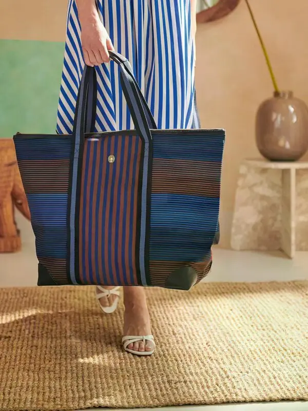 PIP STUDIO Striped Tote Bag