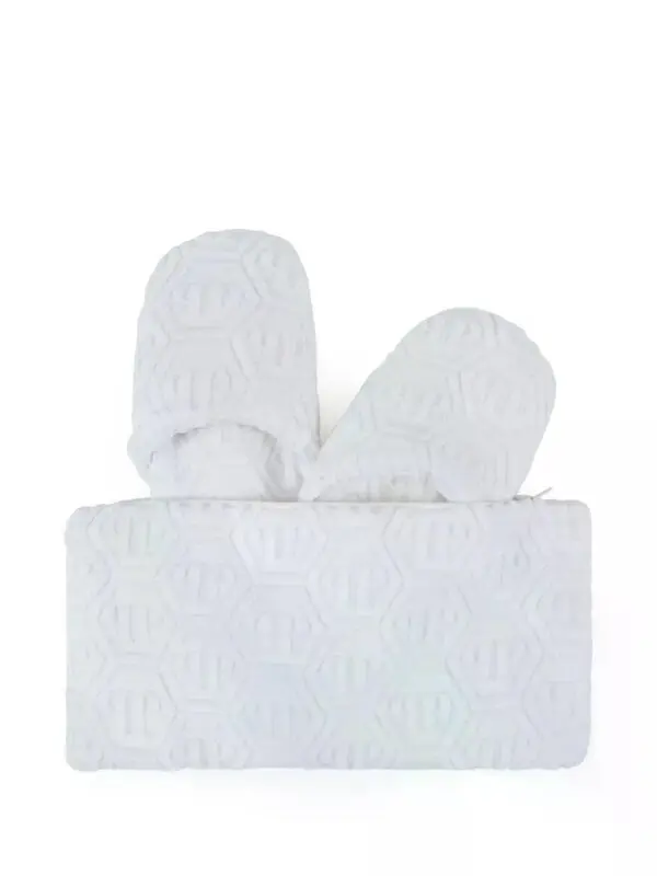 Philipp Plein Hexagon Puffy Slippers