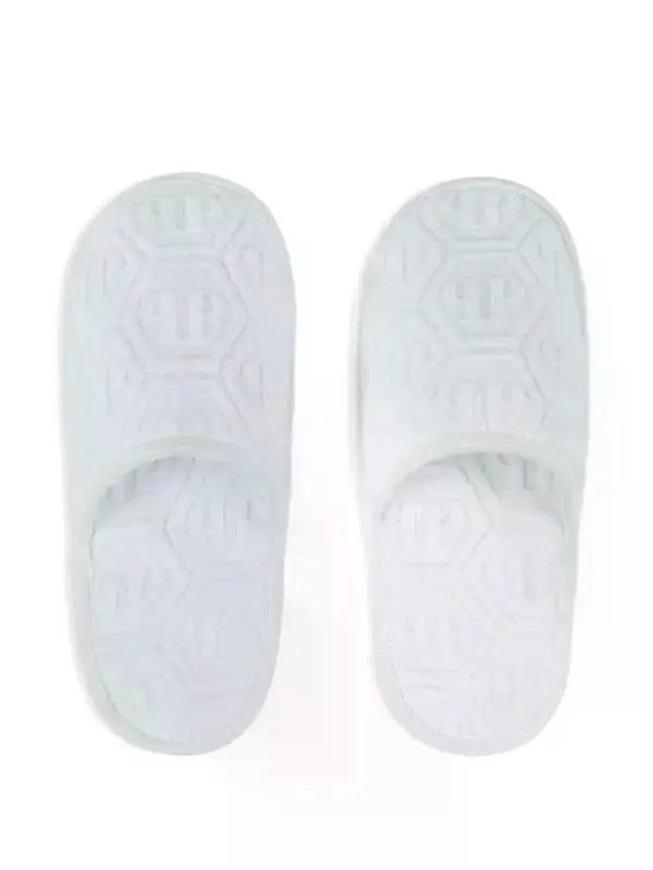 Philipp Plein Hexagon Flat Slippers