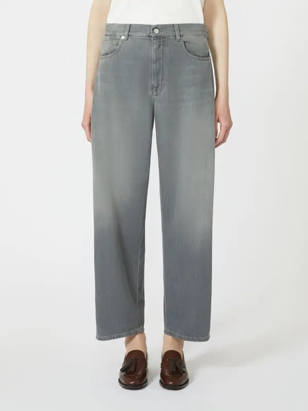Max Mara Denim Barrel Leg Jeans