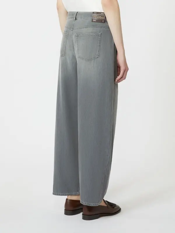 Max Mara Denim Barrel Leg Jeans