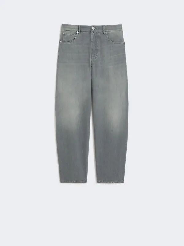 Max Mara Denim Barrel Leg Jeans