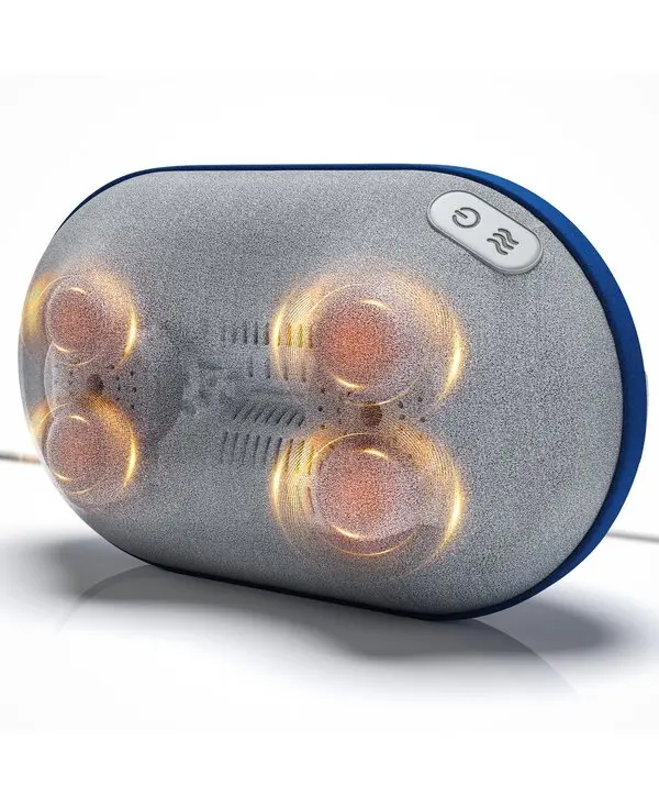 MIKO Shiatsu Back Massager With Heat - Blue