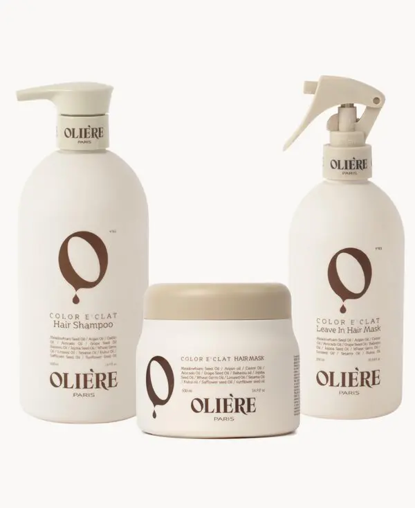 OLIERE PARIS Color Eclat Essential Color-care Hair Care Trio $219 Value - No Color