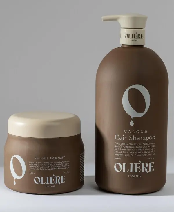 OLIERE PARIS Valour Cleanse & Repair Hair Care Duo $161 Value - No Color