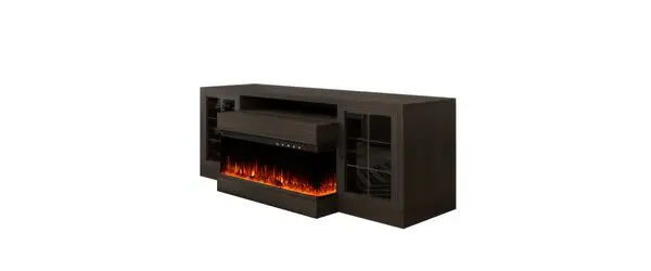 FLYNAMA Electric Fireplace Insert 23" 1400w 120v - No Color