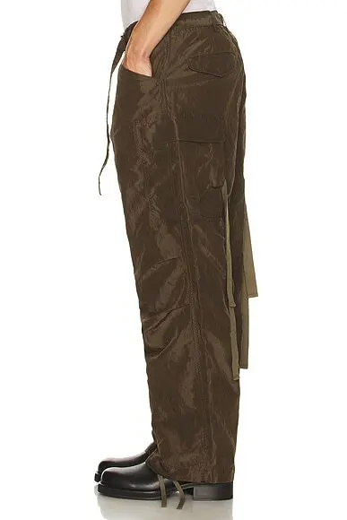 Sacai Treated Nylon Twill Cargo Pants