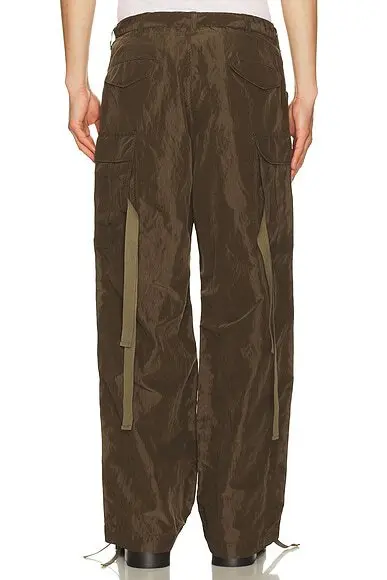 Sacai Treated Nylon Twill Cargo Pants