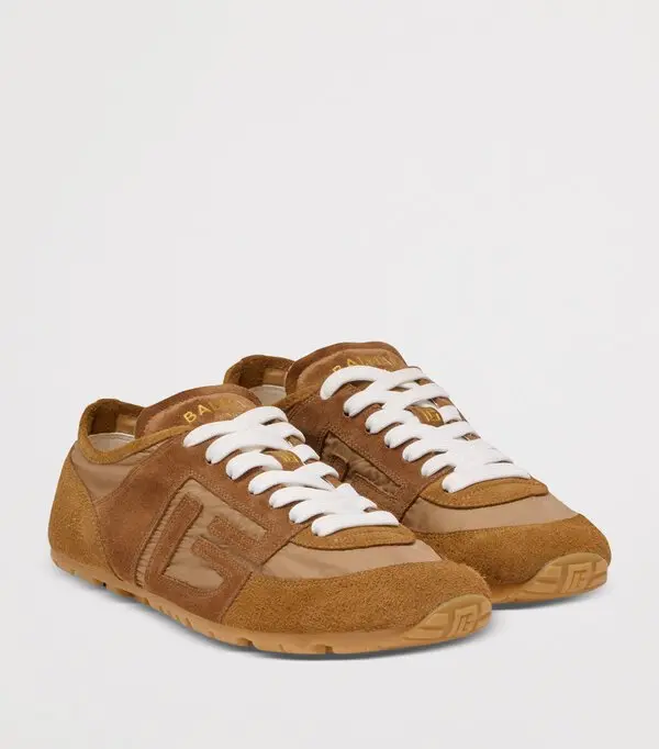 Balmain Racer Sneakers - Brown