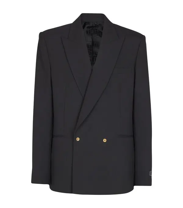 Balmain Wool 2-button Blazer