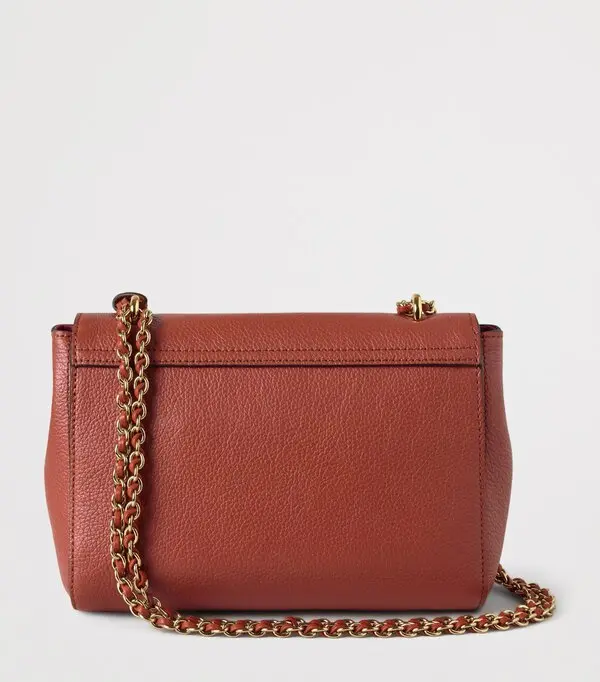 Mulberry Leather Lily Shoulder Bag - Red