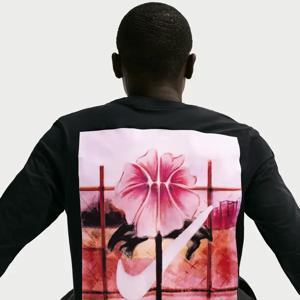 Nike Essential Long-sleeve Basketball T-shirt - Black