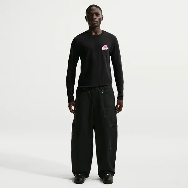 Nike Essential Long-sleeve Basketball T-shirt - Black