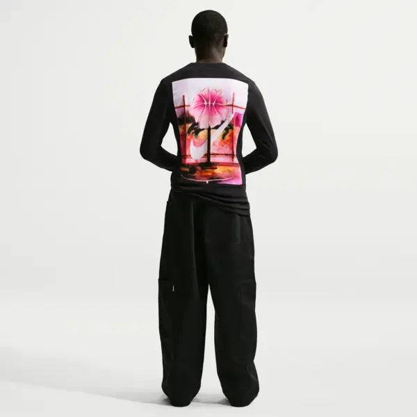 Nike Essential Long-sleeve Basketball T-shirt - Black