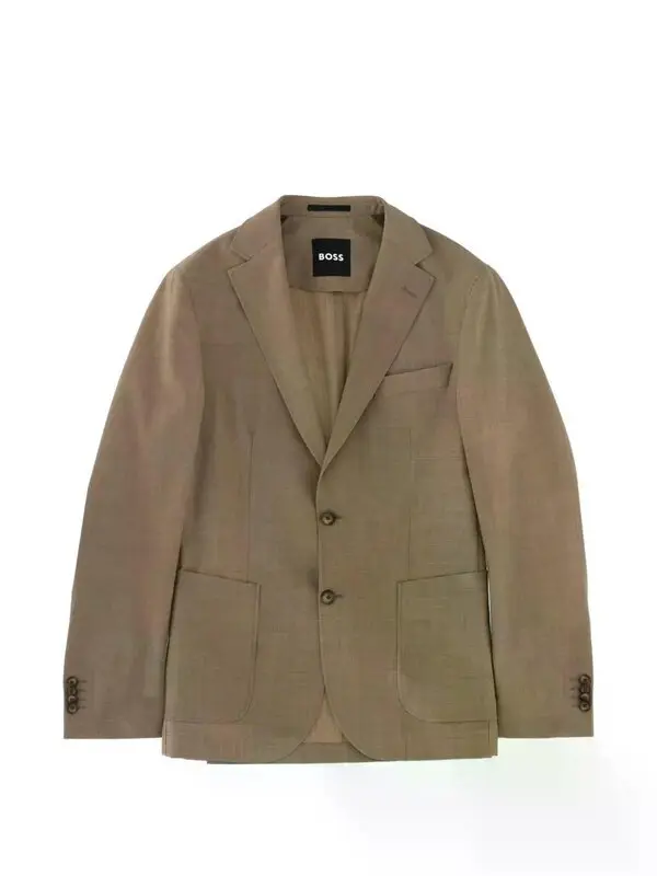 BOSS Patch-pocket Blazer - Neutrals