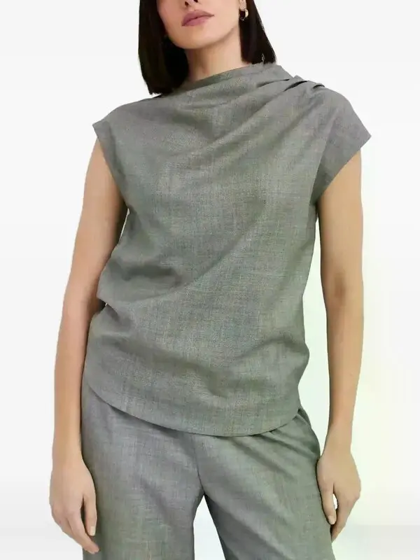 Loulou De Saison Lyra Wool Blouse