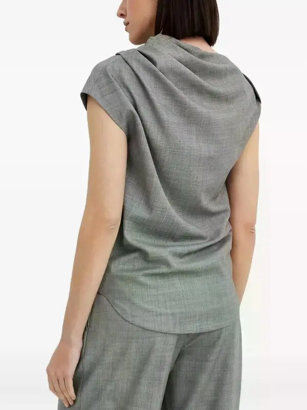 Loulou De Saison Lyra Wool Blouse