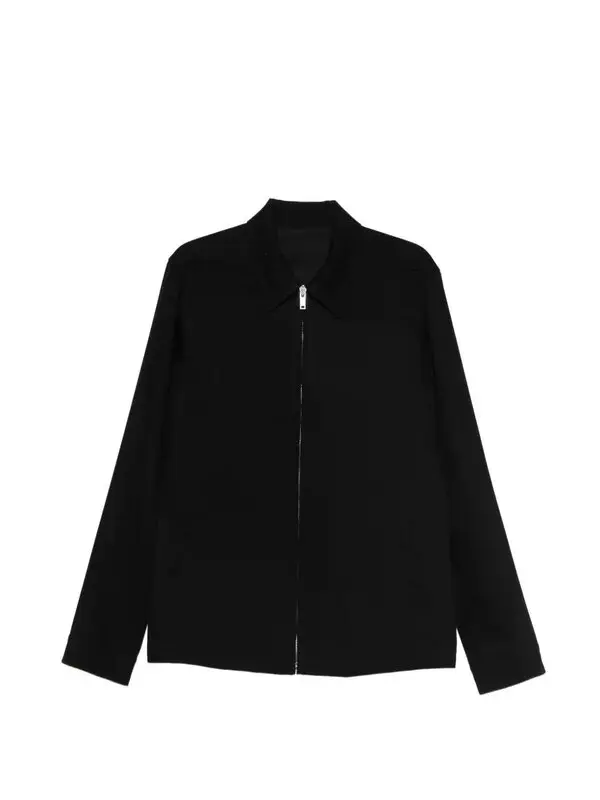 Rick Owens Long-sleeve Pointed-collar Bomber Jacket