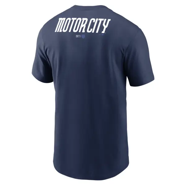 Nike Detroit Tigers City Connect 2-hit Mlb T-shirt - Blue