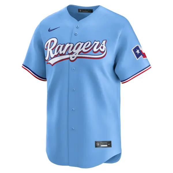 Nike Corey Seager Texas Rangers Dri-fit Mlb Limited Jersey - Blue