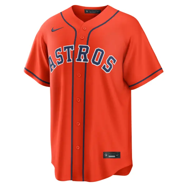 Nike Jose Altuve Houston Astros Mlb Replica Jersey - Orange