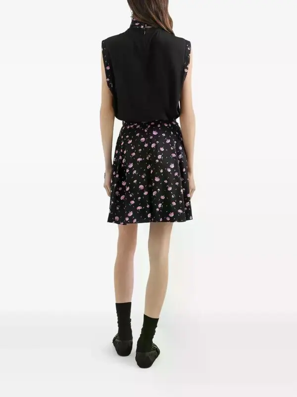 Dolce & Gabbana Floral-print Mini Skirt