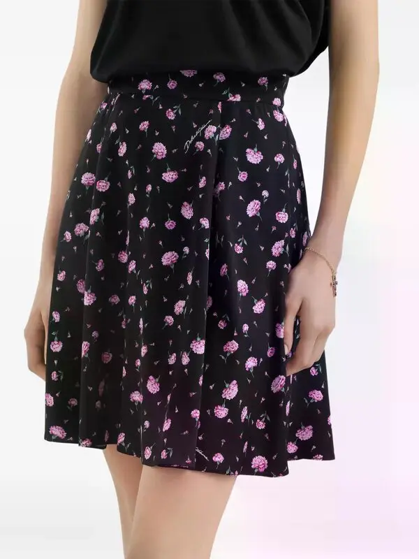 Dolce & Gabbana Floral-print Mini Skirt