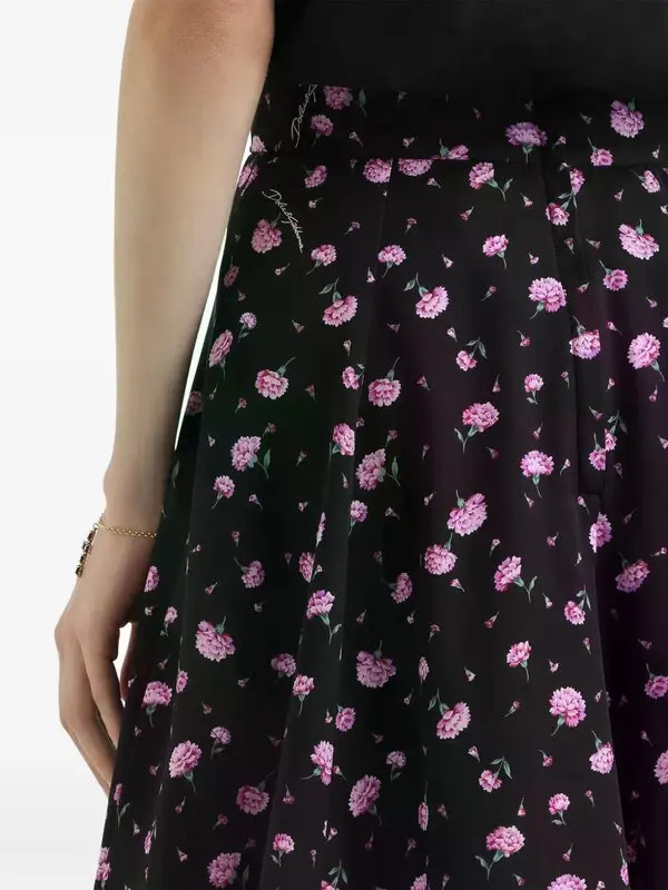 Dolce & Gabbana Floral-print Mini Skirt