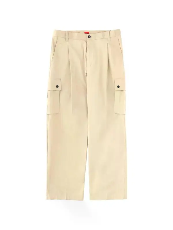 Hugo Pleated Cargo Trousers