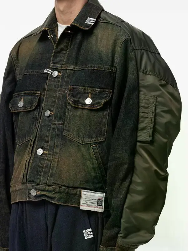 Mihara Yasuhiro Paneled Denim Jacket