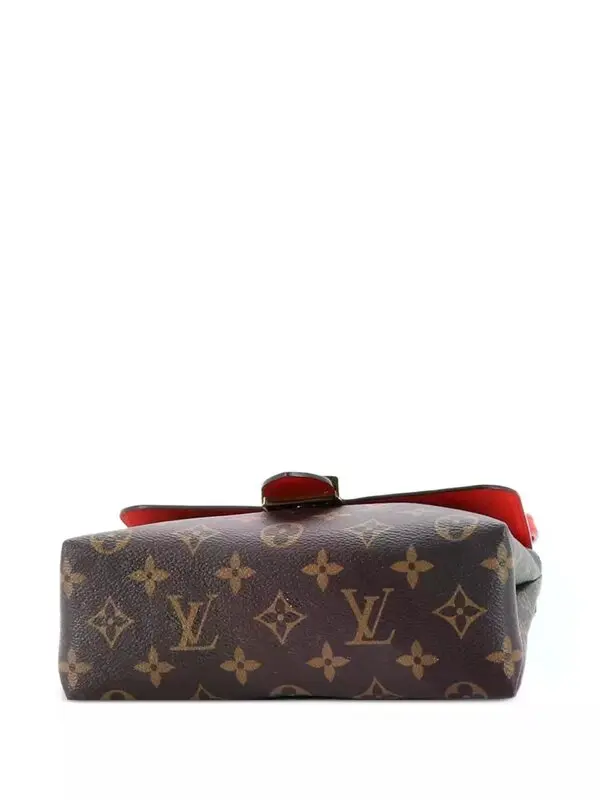 LOUIS VUITTON Locky Bb Satchel Monogram Canvas - Brown