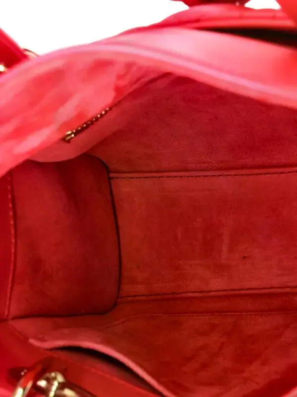 Dior My Abcdior Lady Bag Cannage Quilt Lambskin - Pink