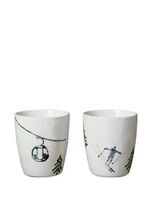 CU I SEEYOU Slalom Expresso Cups - White