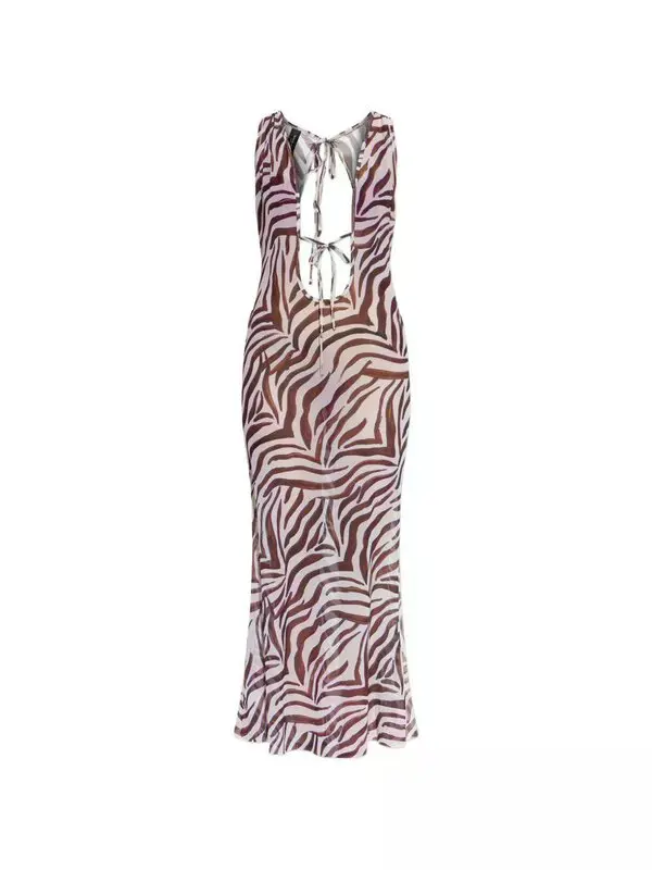 Bond Eye Maxi Dress - Brown