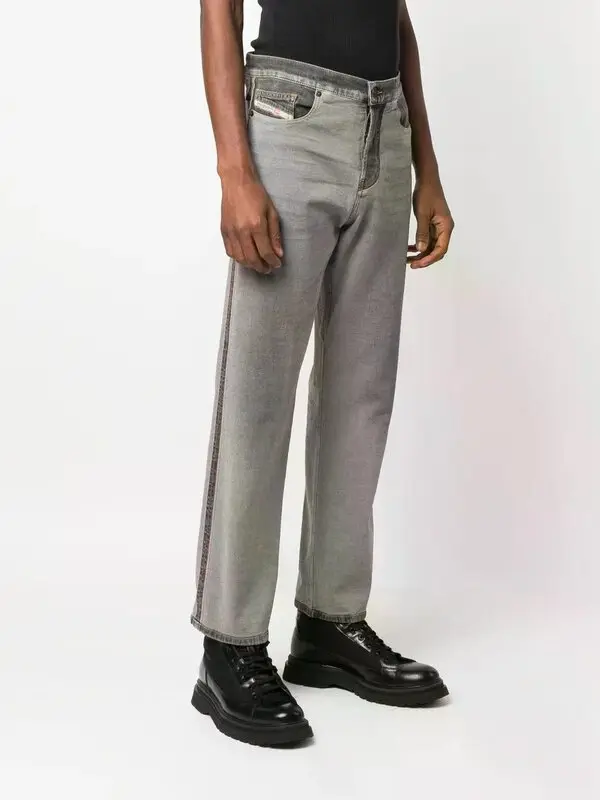 DIESEL® D-viker Straight-leg Jeans - Grey