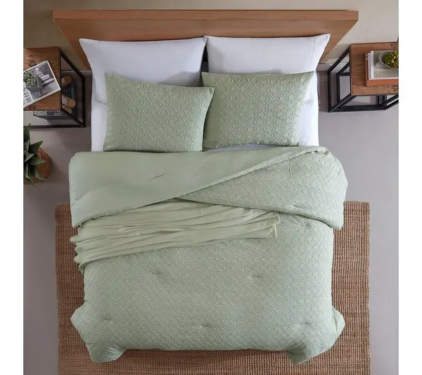 Wrangler Sedona Geometric Green Twin Comforter Et