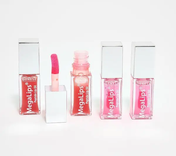 DR. DENESE Dr.denese Megalips Set Of 4 Hydrating Peptide Lip Oils - One-color