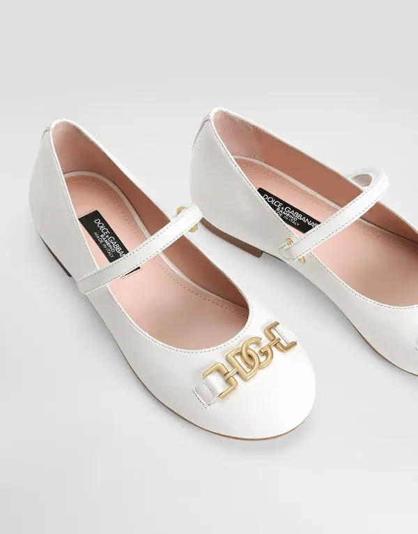 Dolce & Gabbana Nappa Lambskin Ballet Flats