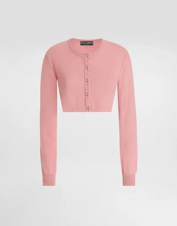 Dolce & Gabbana Cashmere Cardigan - Pink