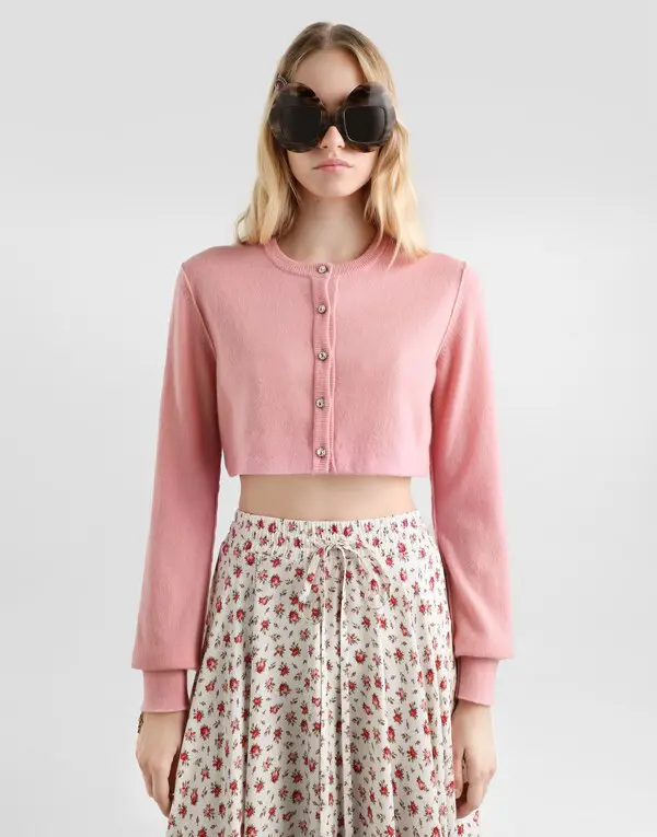Dolce & Gabbana Cashmere Cardigan - Pink
