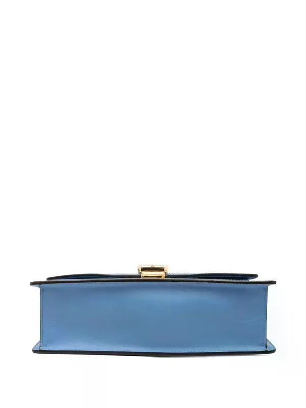 Gucci Small Leather Sylvie Web Satchel 2000-2015 - Blue