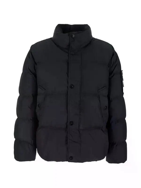Stone Island Puffer Jacket - Black