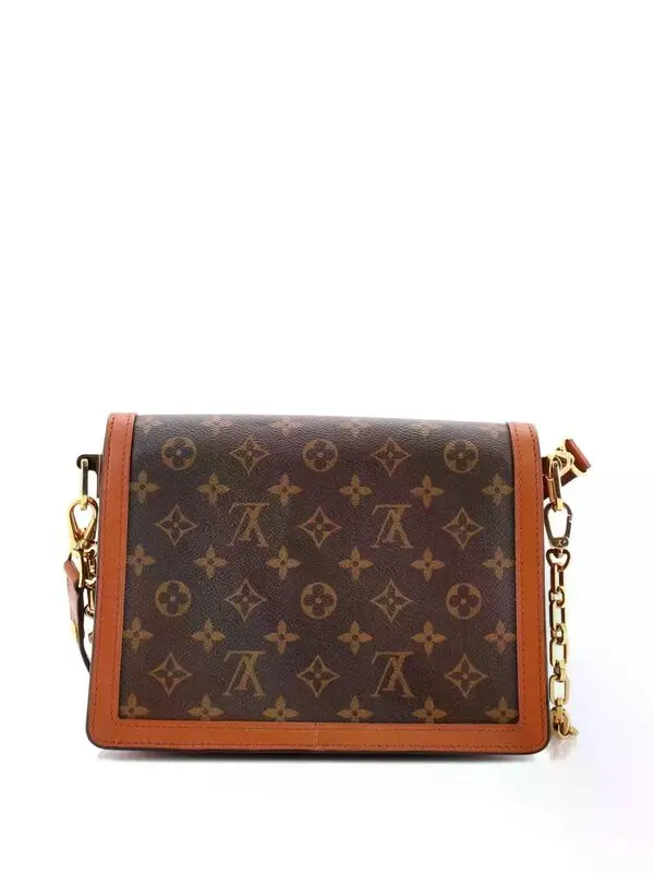 LOUIS VUITTON Dauphine Reverse Monogram Canvas Mm Shoulder Bag